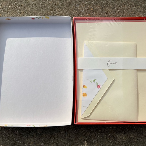 Crane’s | Design | Cranes Crane Co Vintage Stationery Set Hand Bordered ...